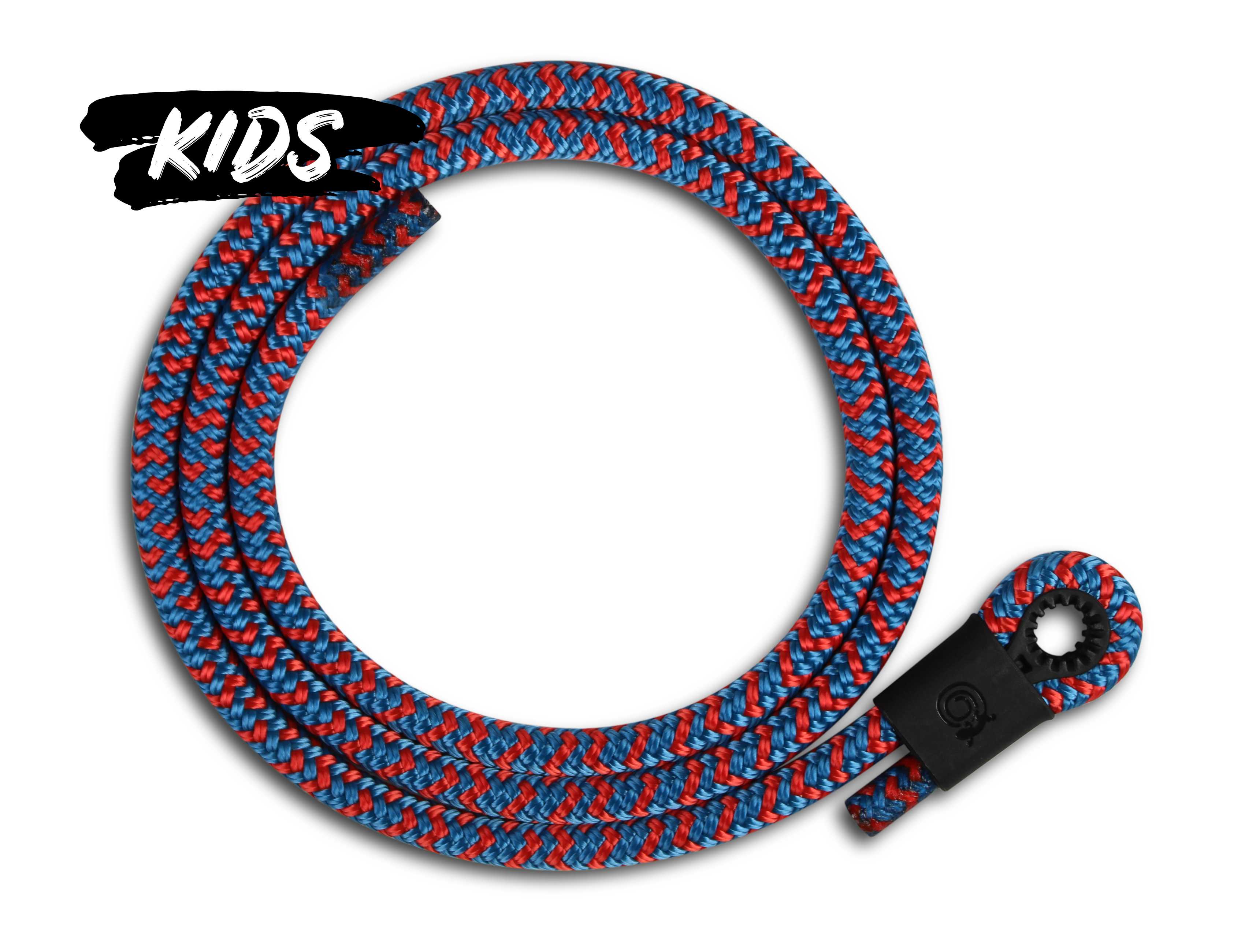 Kids' Blue and Red Rope Belt | Lizard Tail Belts